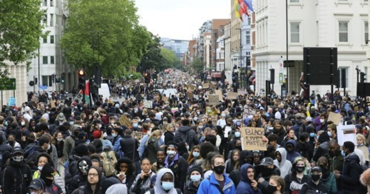 America Protests Global Britain