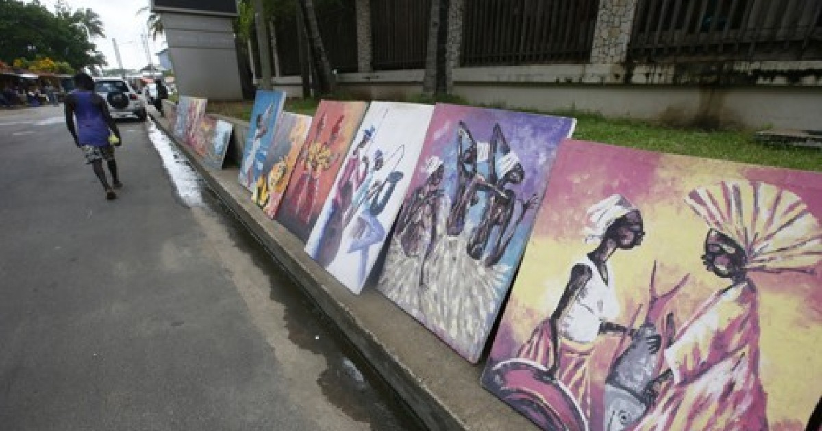 LIBERIA PHOTO SET ARTS AND CRAFTS