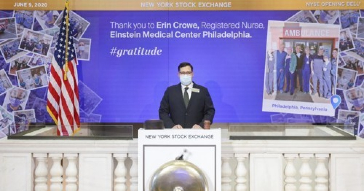 New York Stock Exchange Gratitude Campaign