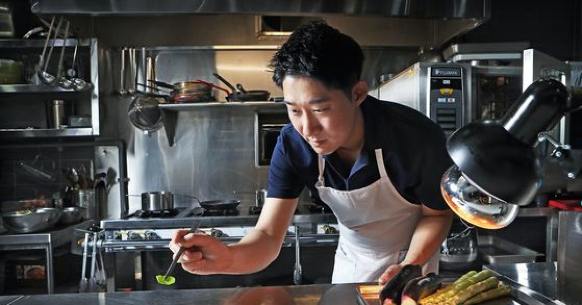 Chef Kim Jeong-ho imagines his future in shades of green
