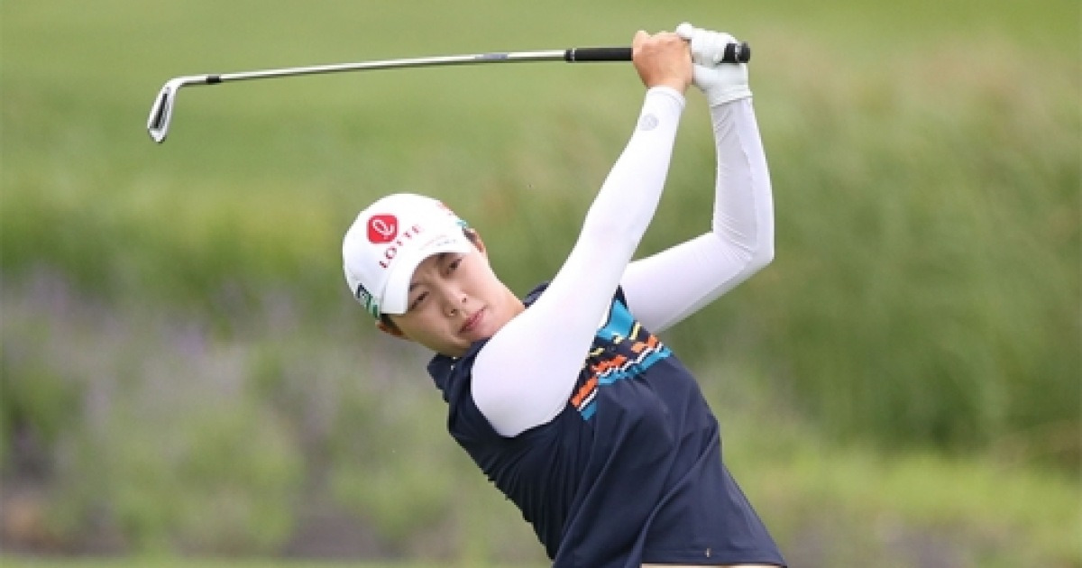 '2주 연승 도전' 김효주 프로의 아이언 샷 [KLPGA 에쓰오일 챔피언십]