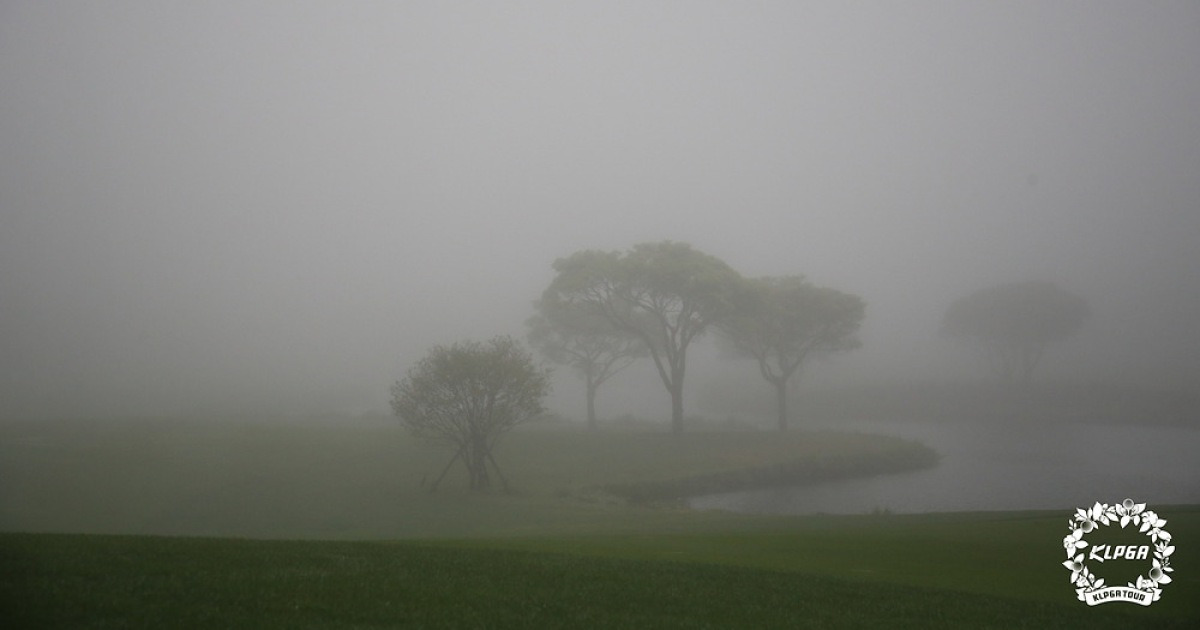 KLPGA S-OIL 챔피언십, 기상 악화로 36홀 축소 운영