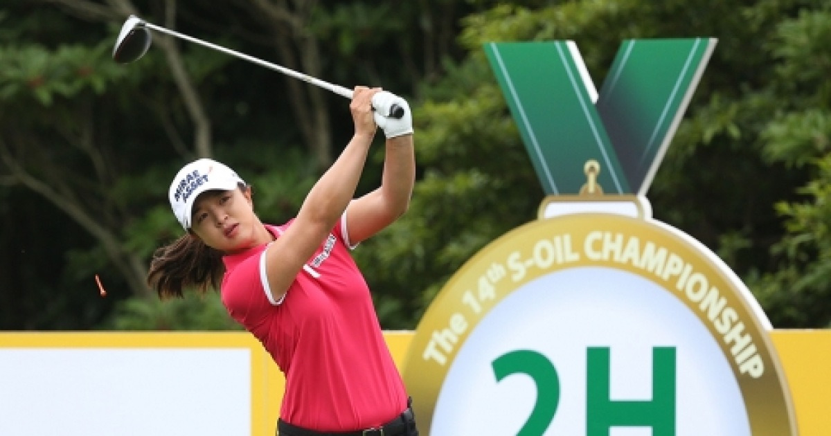 김세영 프로의 파워풀한 티샷 [KLPGA 에쓰오일 챔피언십]