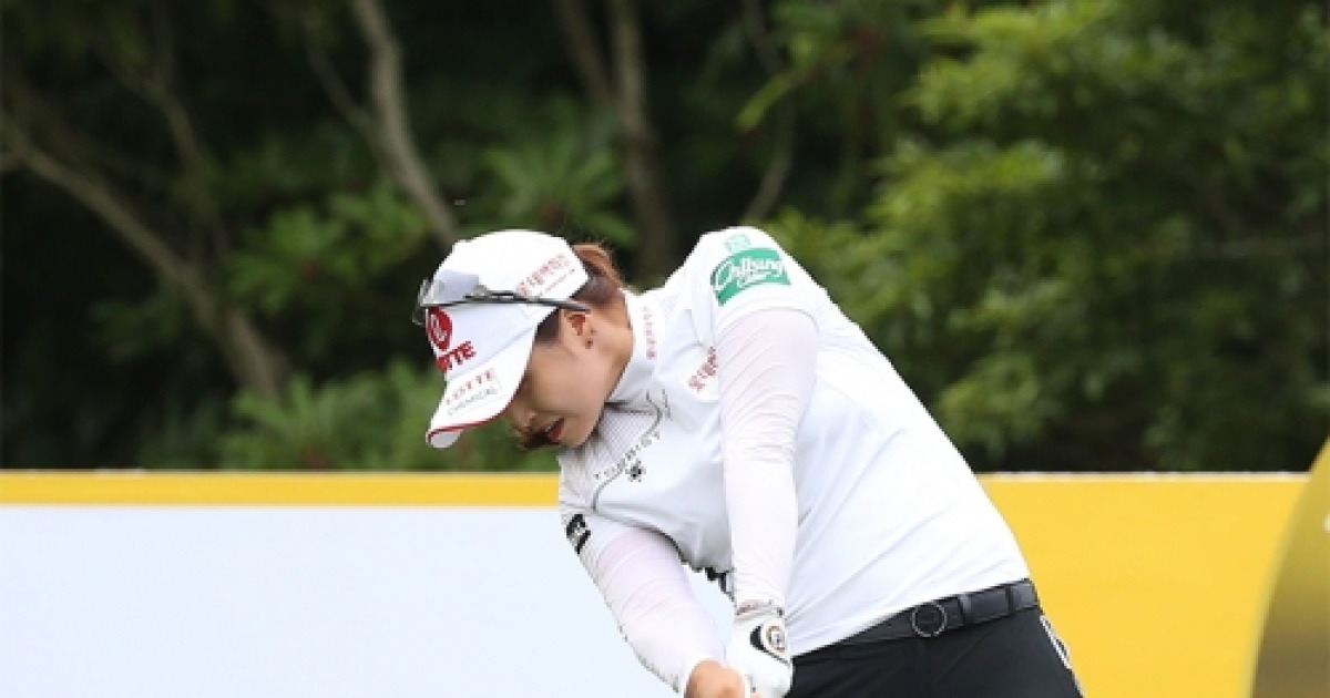 최혜진 프로의 강렬한 골프 스윙 [KLPGA 에쓰오일 챔피언십]