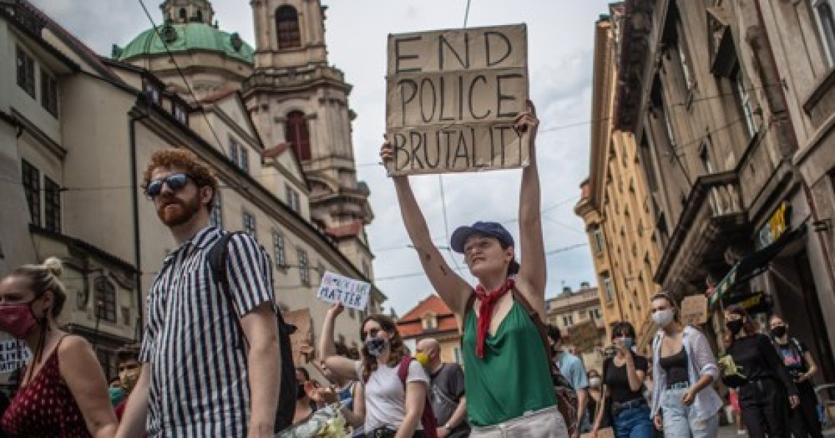 CZECH REPUBLIC BLM PROTEST