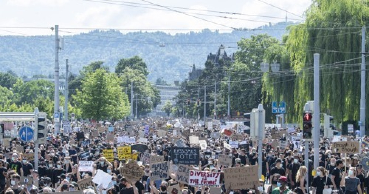 SWITZERLAND PROTEST AGAINST RACISM