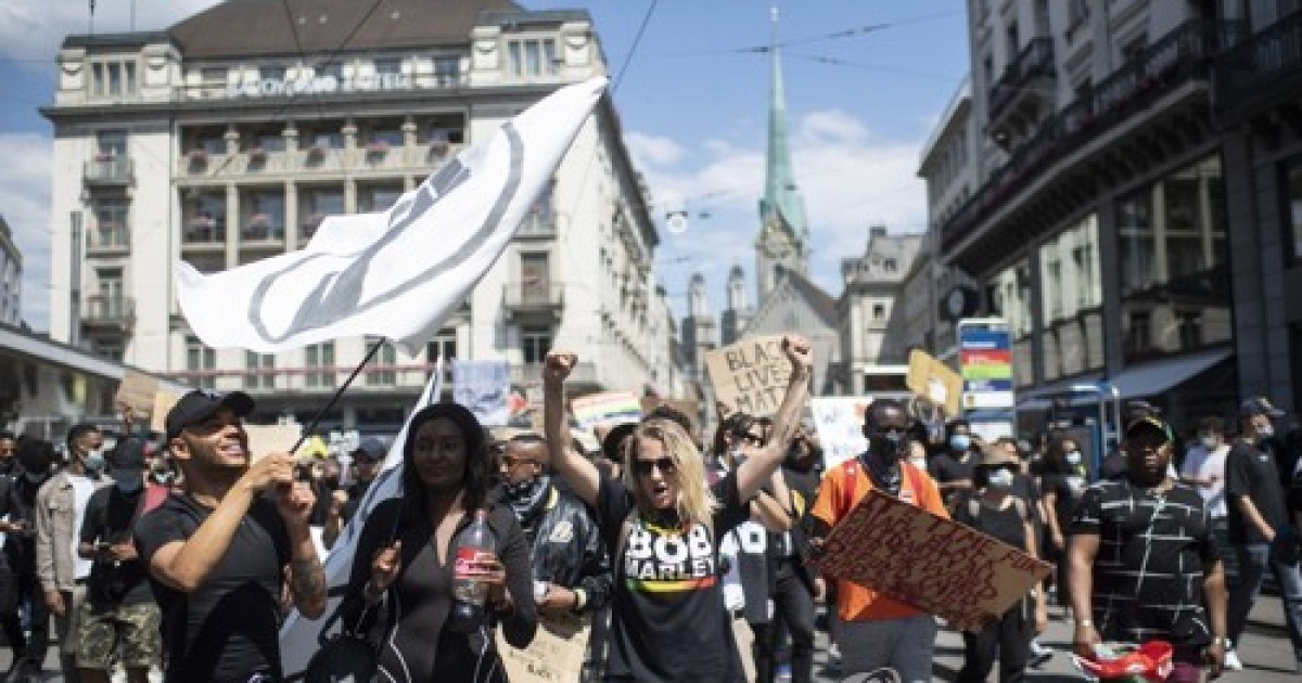 SWITZERLAND PROTEST AGAINST RACISM