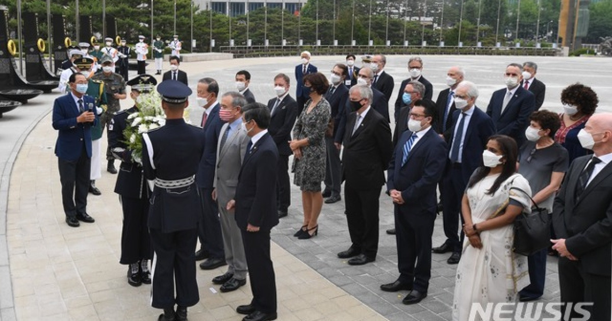 전쟁기념관 625 전쟁 70주년 참전국 초청 행사
