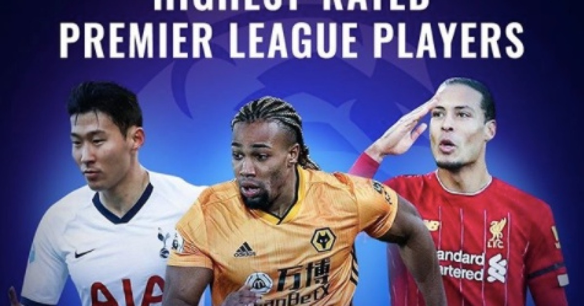 피르미누-바디보다 높다..손흥민, EPL 평점 16위로 시즌 재개