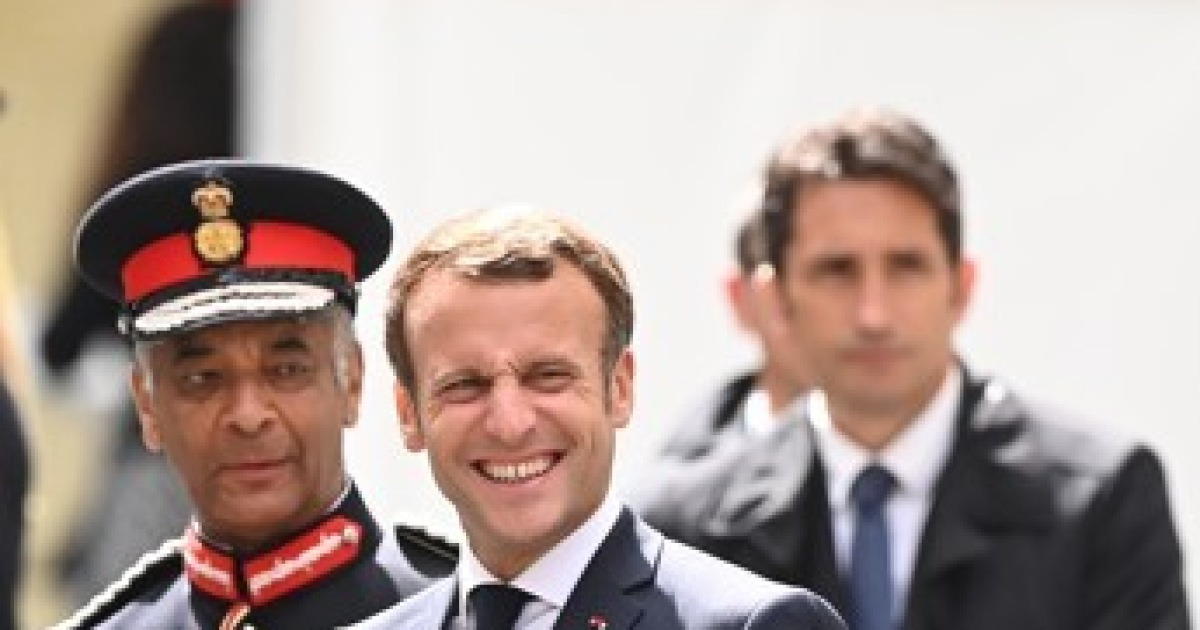 BRITAIN FRANCE MACRON HISTORY WWII DE GAULLE ANNIVERSARY