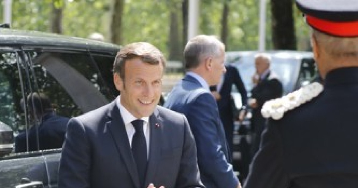 BRITAIN FRANCE MACRON HISTORY WWII DE GAULLE ANNIVERSARY
