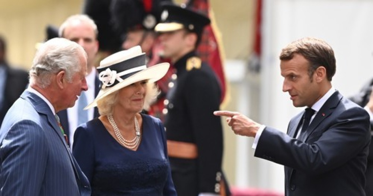 BRITAIN FRANCE MACRON HISTORY WWII DE GAULLE ANNIVERSARY