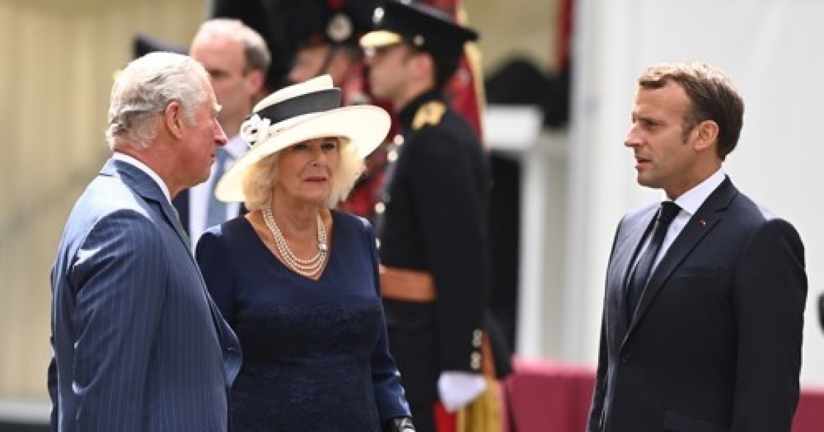 BRITAIN FRANCE MACRON HISTORY WWII DE GAULLE ANNIVERSARY