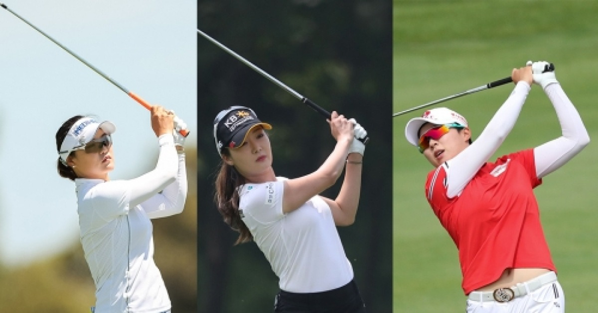 유소연vs오지현vs김효주, 한국여자오픈 챔피언조 우승 경쟁 [KLPGA]