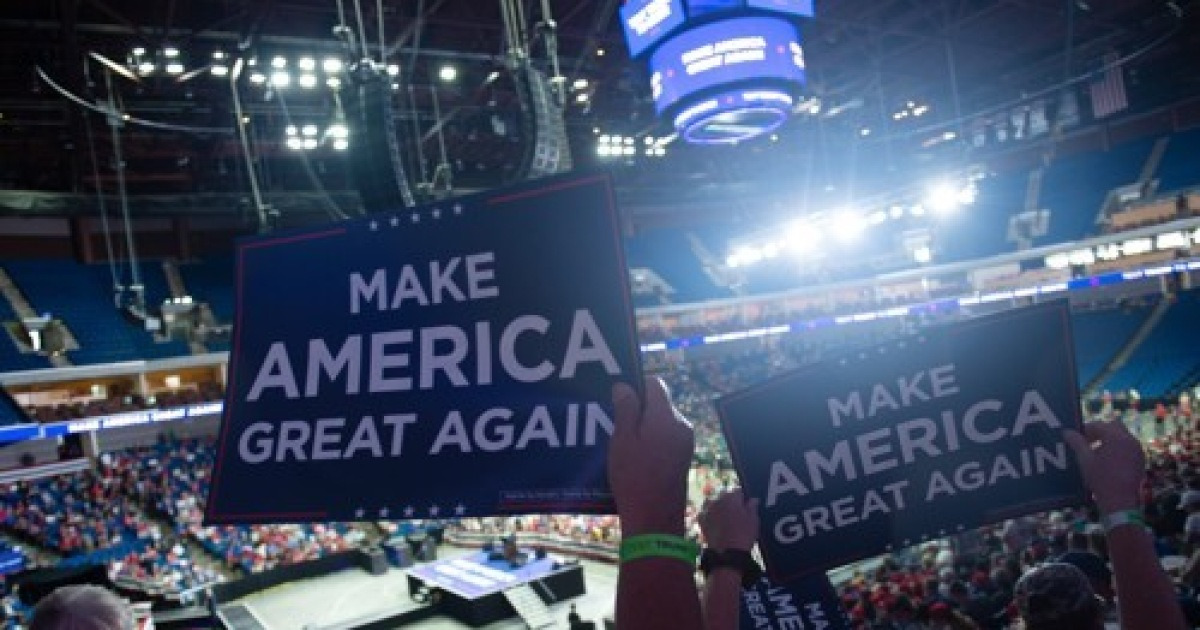 USA GOVERNMENT CAMPAIGN RALLY ELECTIONS