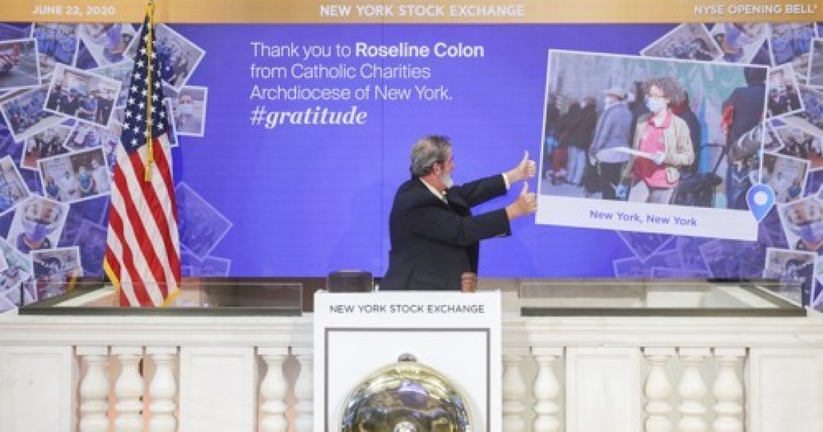 New York Stock Exchange Gratitude Campaign