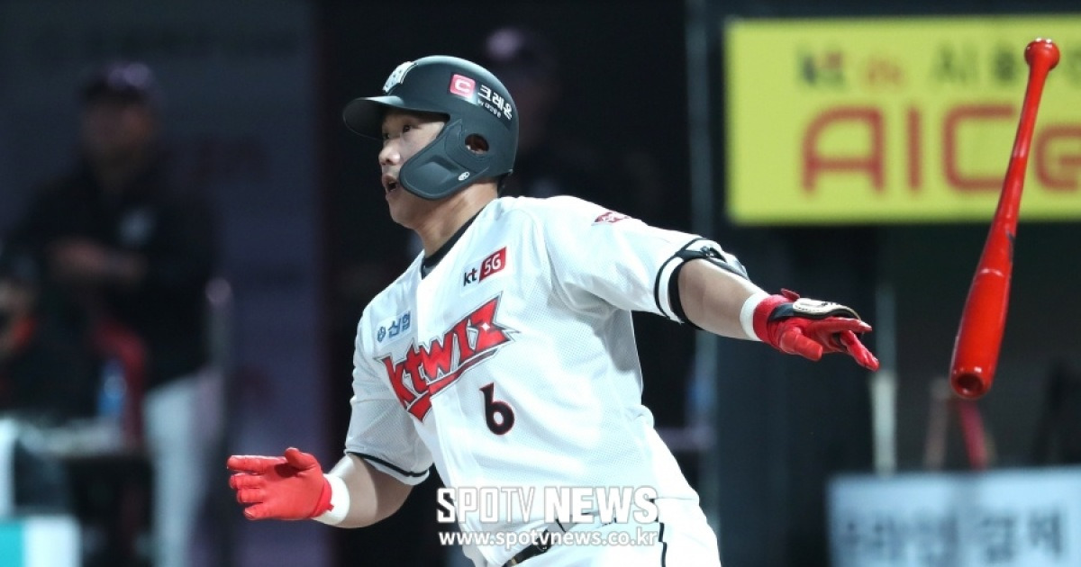 [SPO 수원] kt 박경수, 시즌 첫 부상자 명단.."2~3일 휴식 필요"