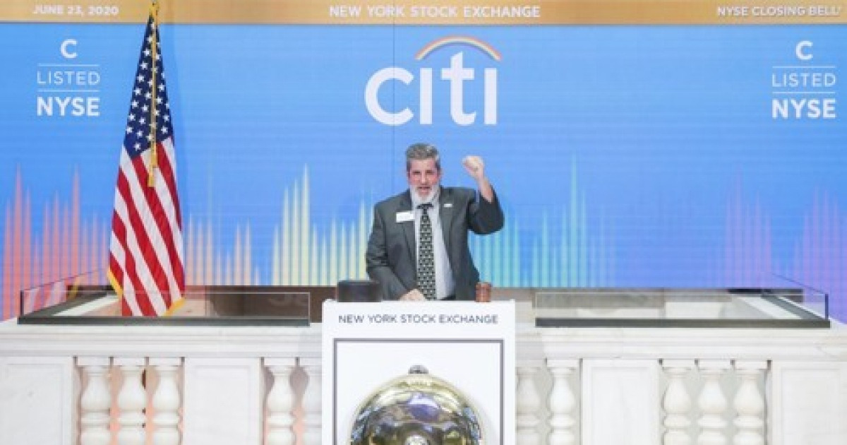 Citigroup (NYSE: C) Virtually Rings The Closing Bell