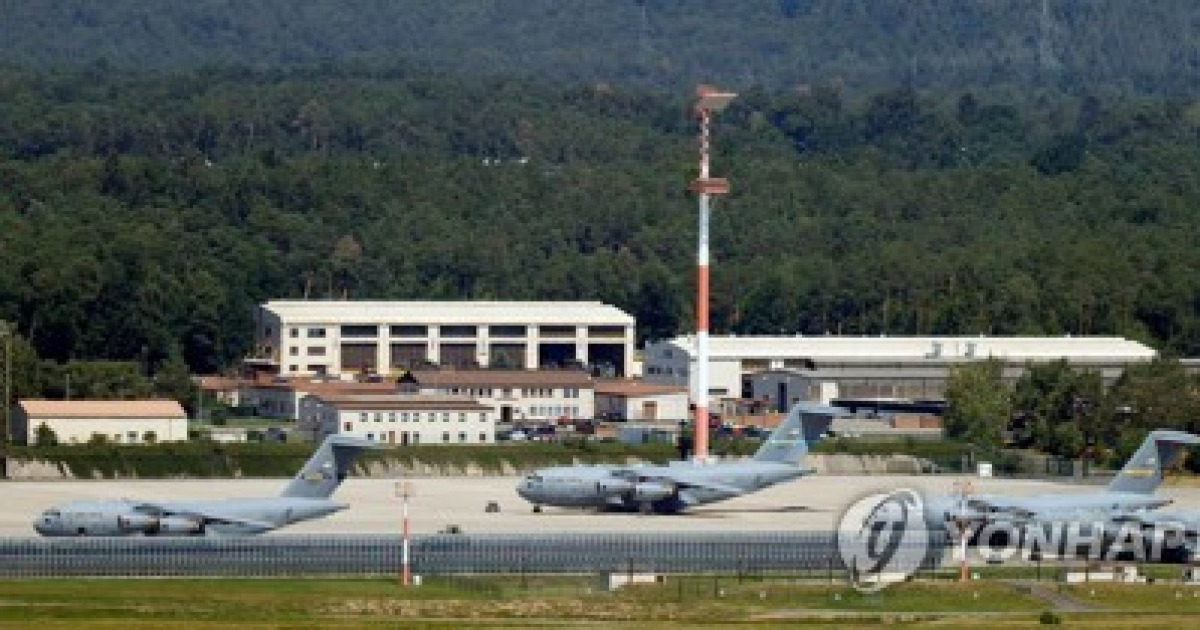 GERMANY USA DEFENSE AIR BASE RAMSTEIN