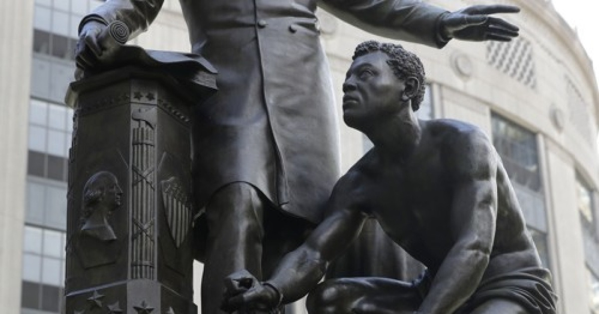 Racial Injustice Emancipation Statue