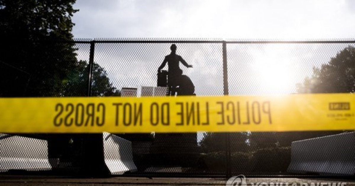 USA PROTEST EMANCIPATION STATUE WASHINGTON