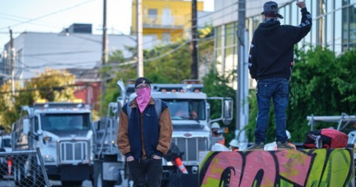 USA PROTEST WASHINGTON SEATTLE BLACK LIVES MATTER CHOP RACISM