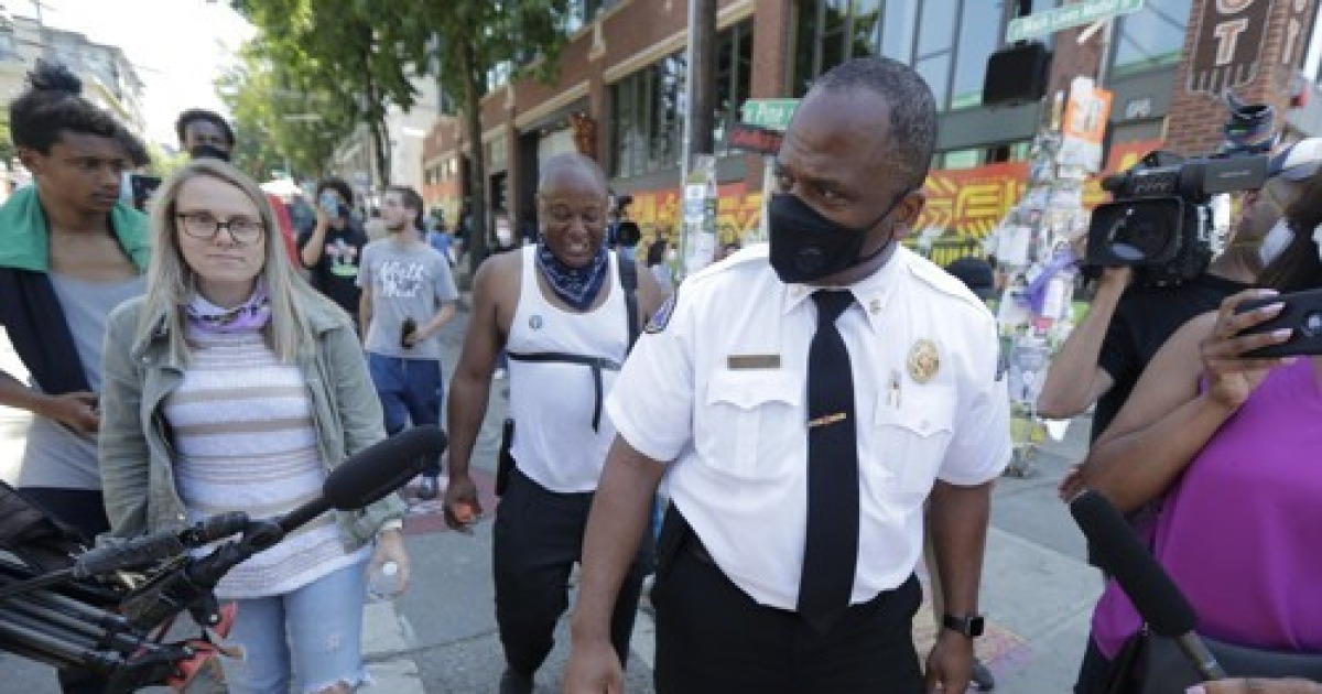 CORRECTION Racial Injustice Seattle