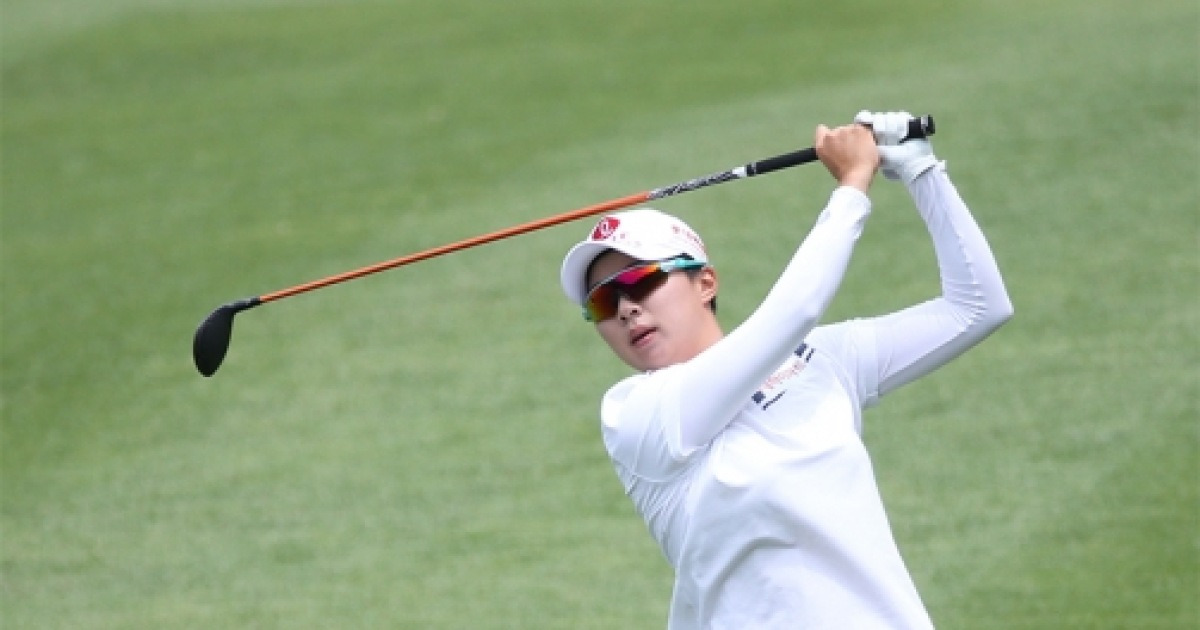 김효주 프로의 유연한 골프 스윙 [KLPGA BC카드·한경 레이디스컵]