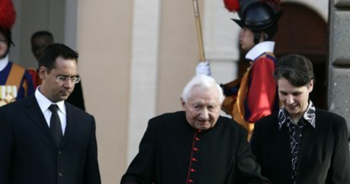 CORRECTION Germany Obit Georg Ratzinger