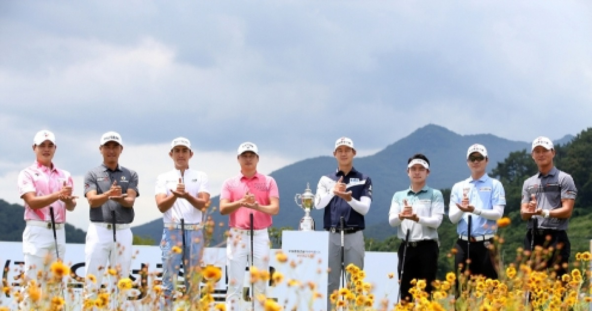 남자골프 스타들 "함께 코로나19 극복해요~" [KPGA 우성종합건설 아라미르CC 부산경남오픈]