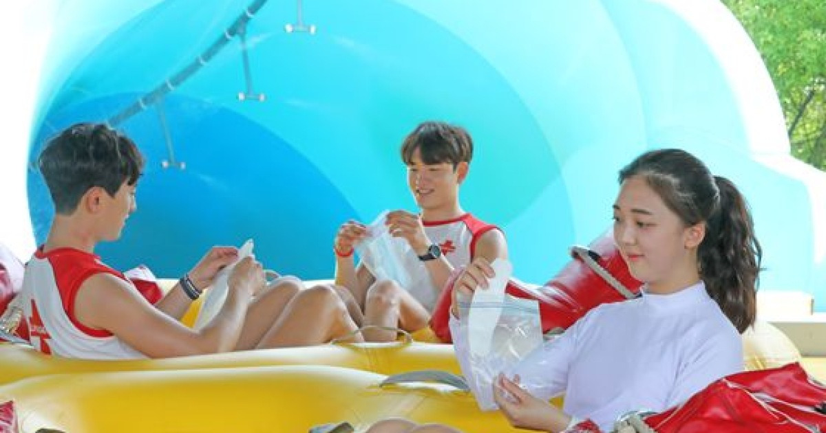 Slide into summer while maintaining social distance