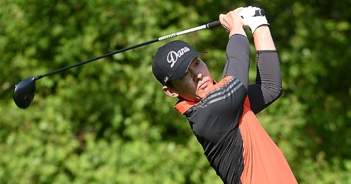 홍순상, KPGA 개막전 1R서 선두로 나섰다