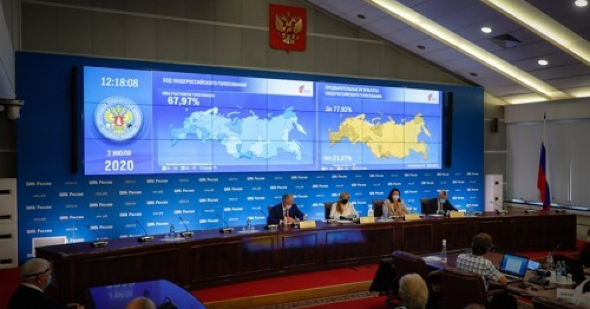 RUSSIA VOTE CONSTITUTIONAL AMENDMENTS