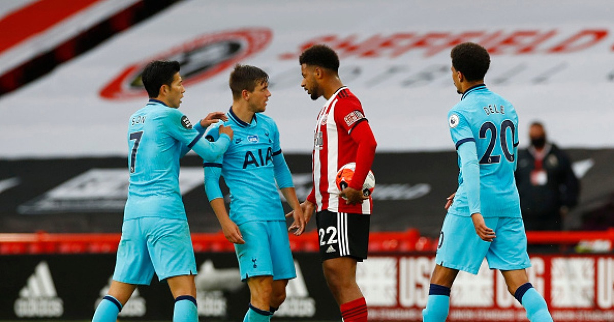 [EPL 32R] 토트넘, '손흥민 1도움'에도 셰필드전 1-3 패.. 멀어지는 UCL 꿈