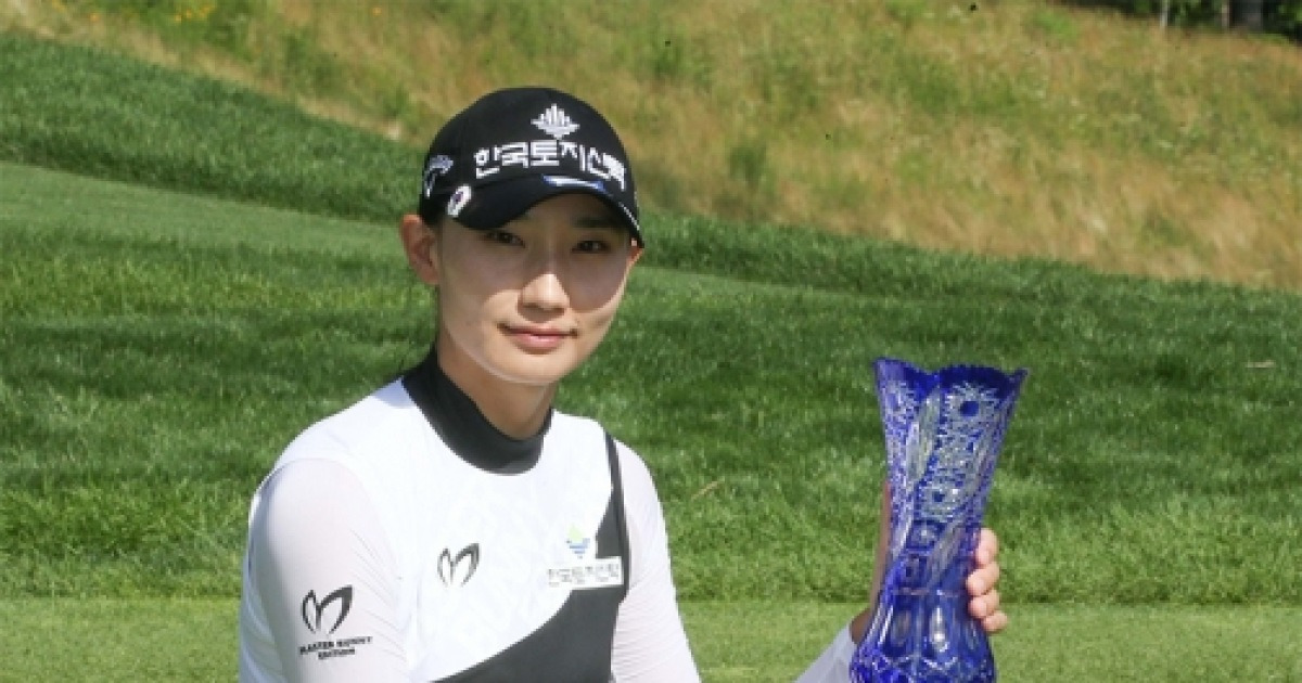 3년간의 무승 서러움을 날린 김민선5 프로 [KLPGA 맥콜·용평리조트 오픈]