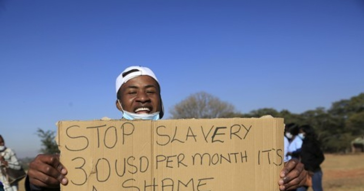 ZIMBABWE NURSES PROTEST