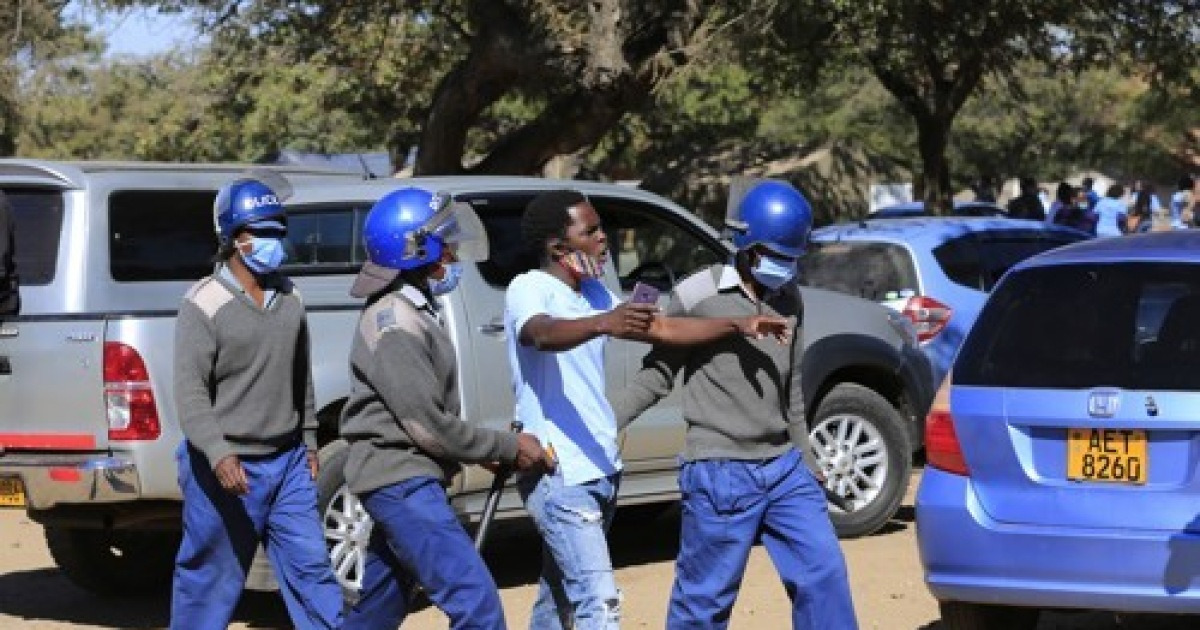 ZIMBABWE HEALTH NURSES PROTEST