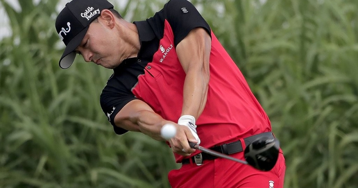 홍순상, 드라이버 티샷