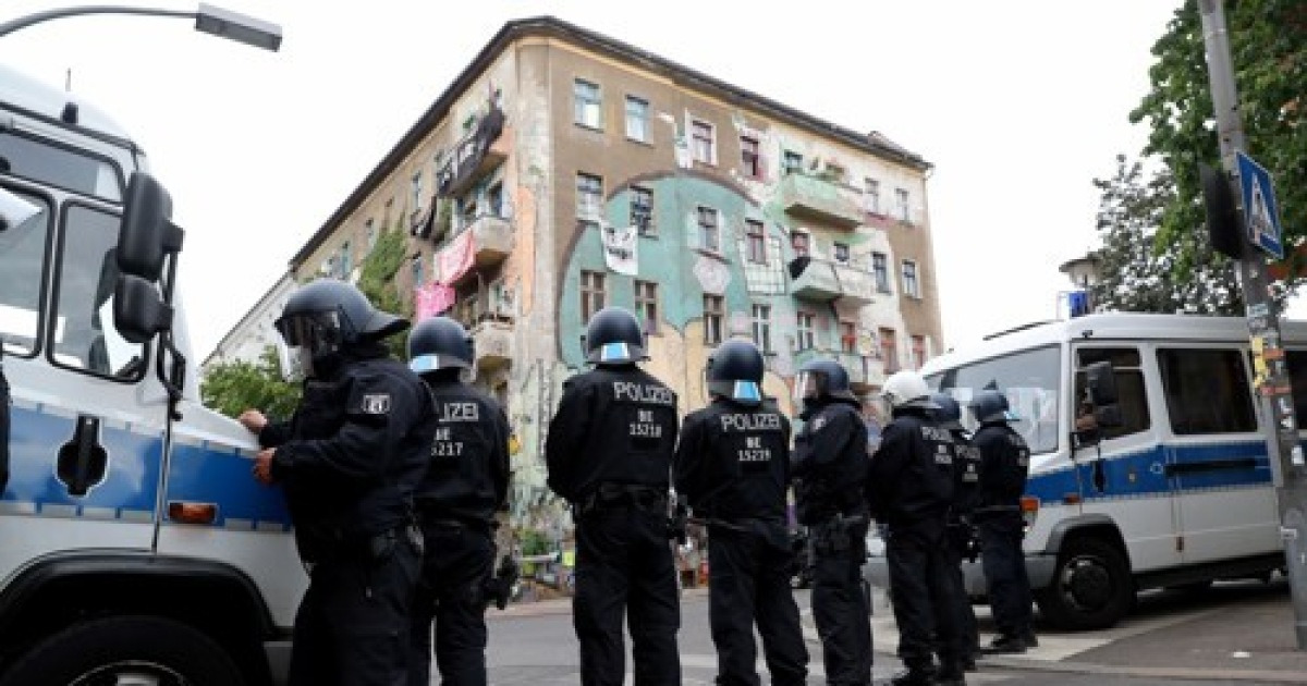 GERMANY BERLIN POLICE RAID