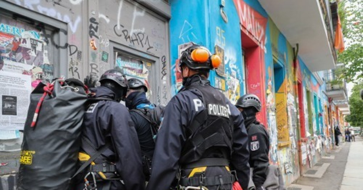 GERMANY BERLIN POLICE RAID