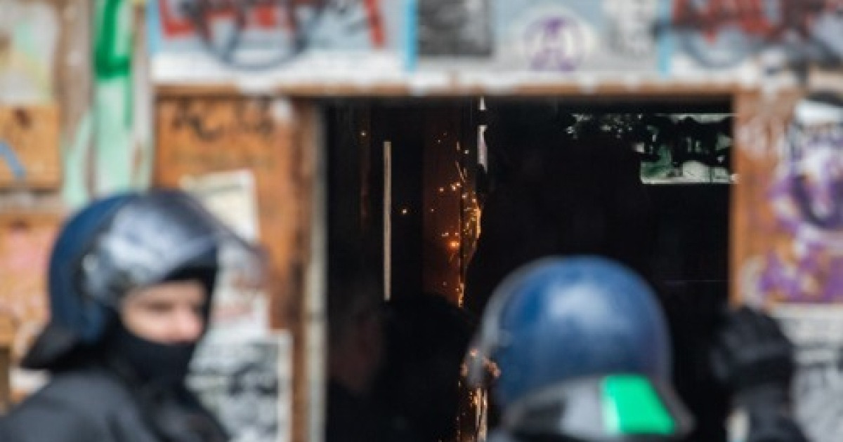 GERMANY BERLIN POLICE RAID