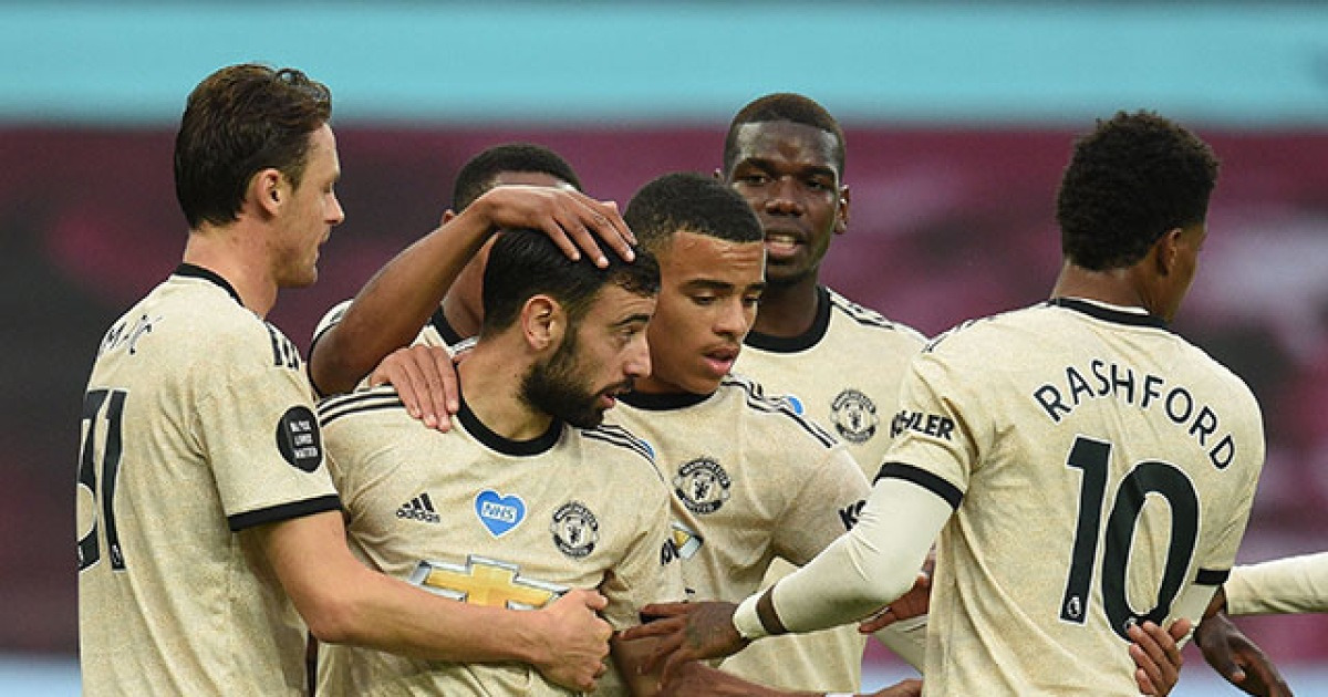 [EPL 34R] '브루누 1골1도움' 맨유, 본머스에 3-0 완승.. 5연승-레스터 1점 차 추격