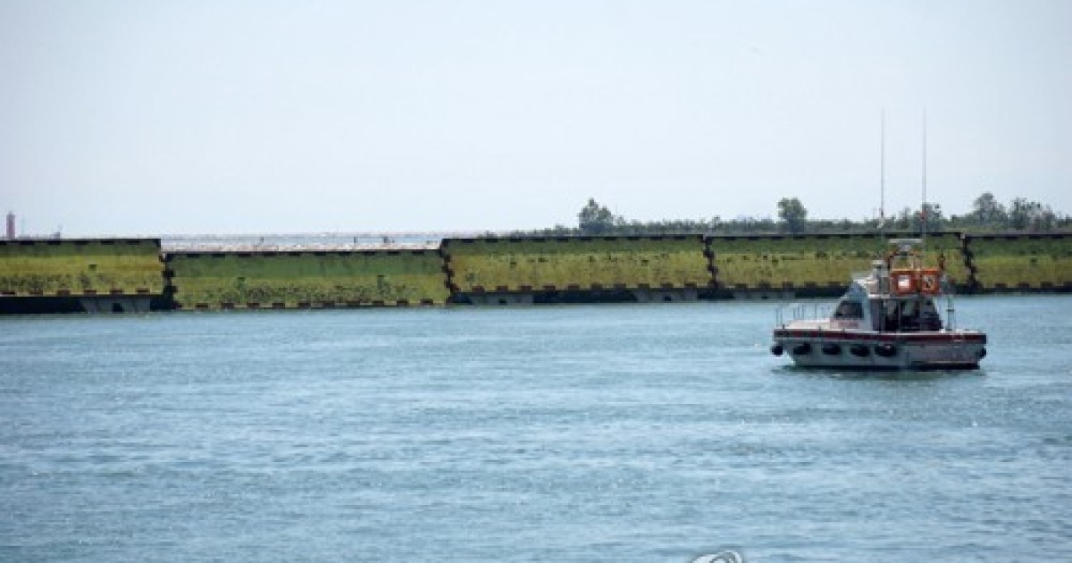 ITALY VENICE LAGOON MOSE PROJECT