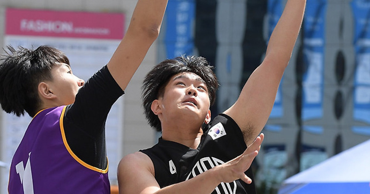 [JB포토] 슛시도하는 고등부 GPNB