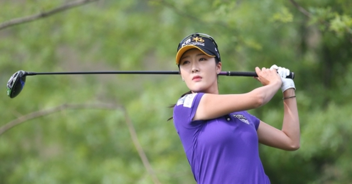 '흔들린' 오지현 프로 [KLPGA 아이에스동서 부산오픈]