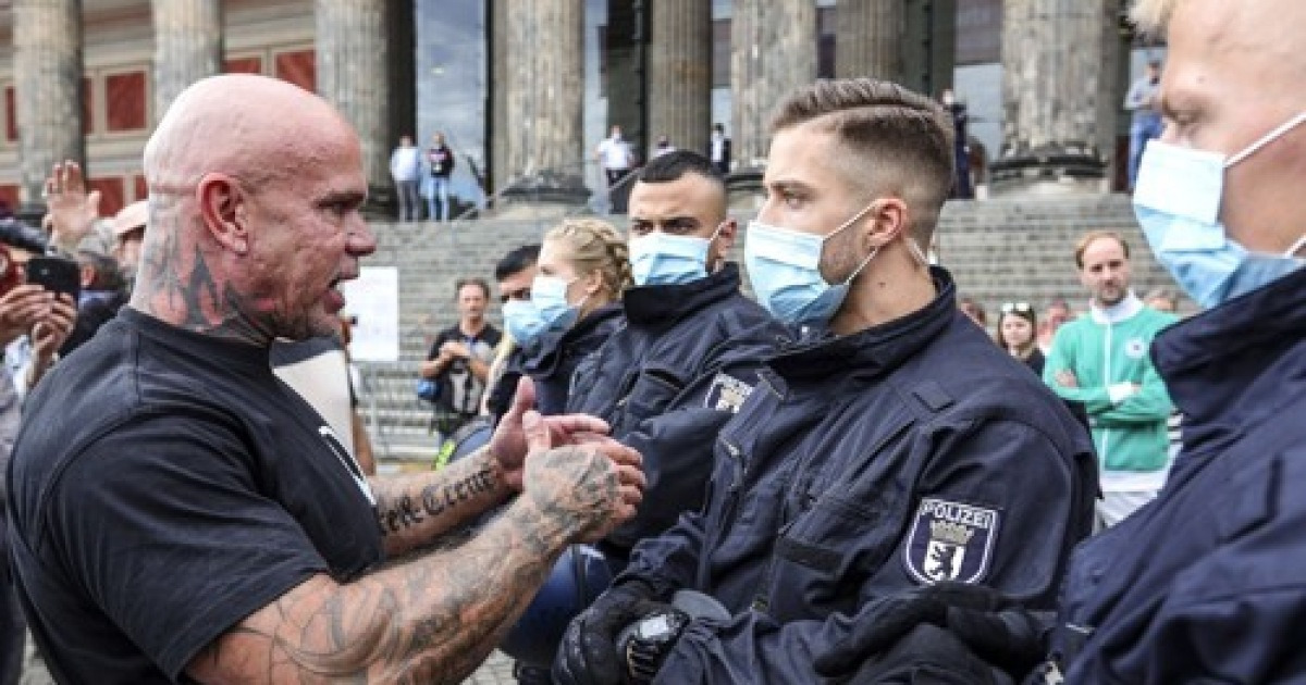 GERMANY ANTI RESTRICTION PROTEST