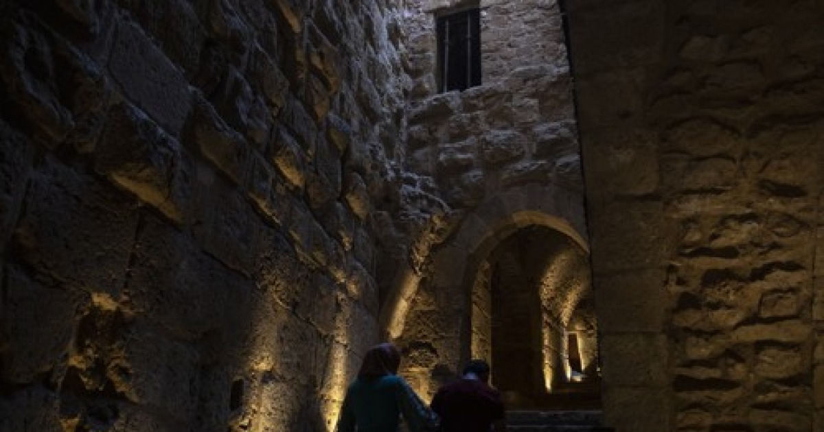 JORDAN TOURISM HISTORY ALJOUN CASTLE