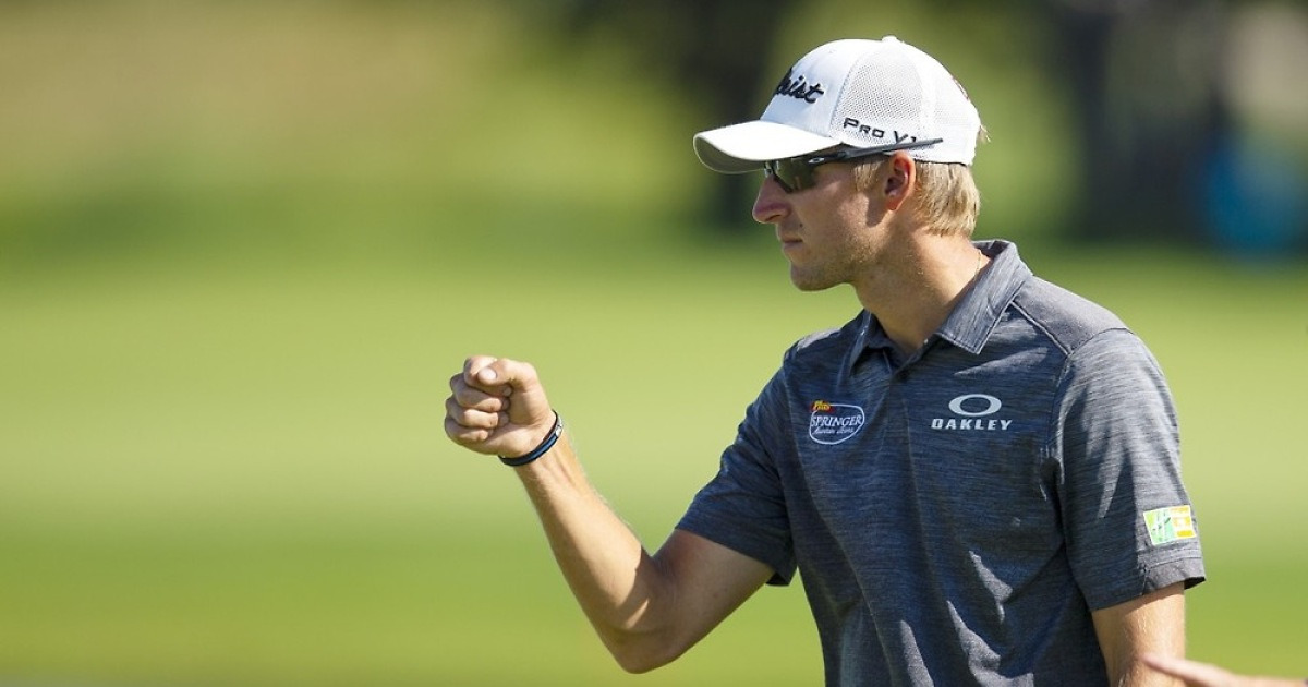 'PGA 3M오픈' 버디 잡고 기뻐하는 워런스키