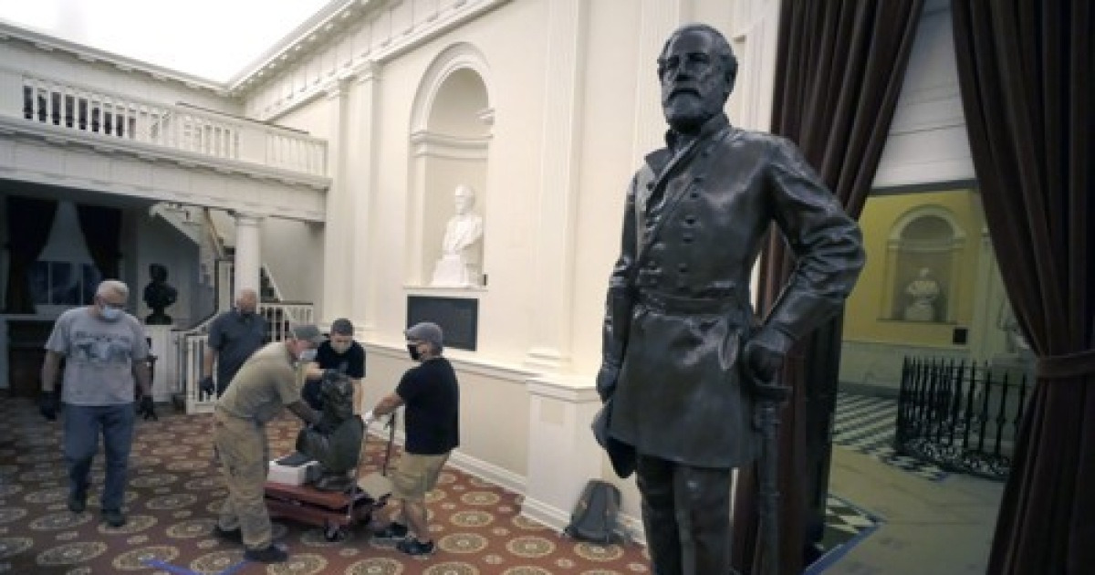 Confederate Statues Virginia Capitol