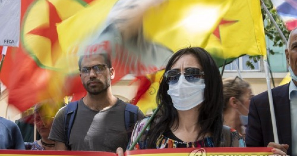 SWITZERLAND KURDS PROTEST
